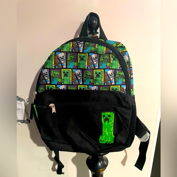 Minecraft | Other | Kids Creeper Minecraft Backpack | Poshmark